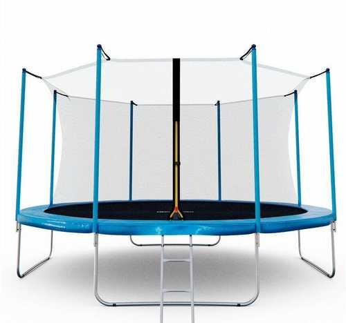 Батут каркасный с сеткой DFC Kondition 14 ft