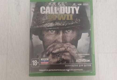 Игры на Xbox one диски call of duty WW 2