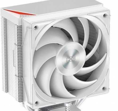 Pccooler RZ400 V2 WH (230W, 4-pin PWM, 155mm, Al/Cu, 4x6mm, 1x120mm, 86.73CFM, 32dBA, 2200RPM, S: 18