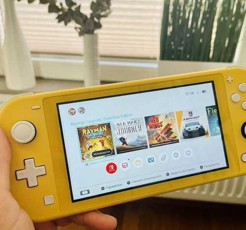 Nintendo switch lite новая не прошитая