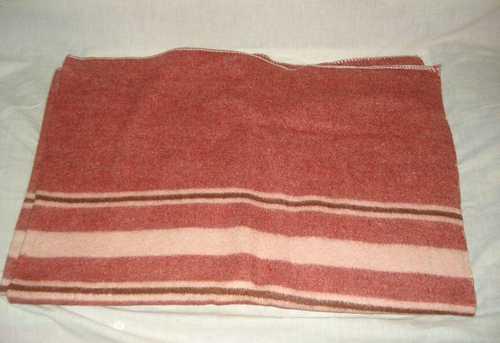 Одеяло шерстяное СССР 140 x 200 см