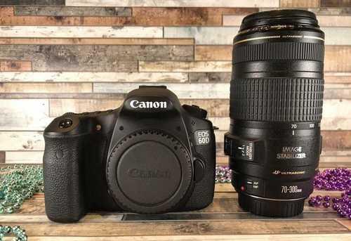 Canon EOS 60D kit 70-300mm 4-5.6 IS USM (A266)