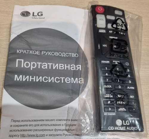 Пульт ду для акустики LG