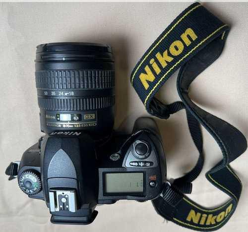 Зеркальный фотоаппарат Nikon D70s