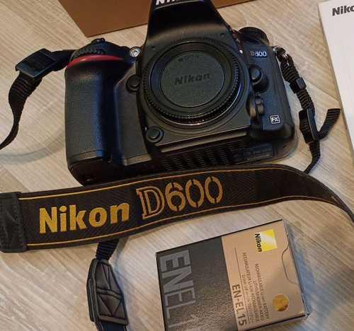 Nikon D600 body пробег 71K