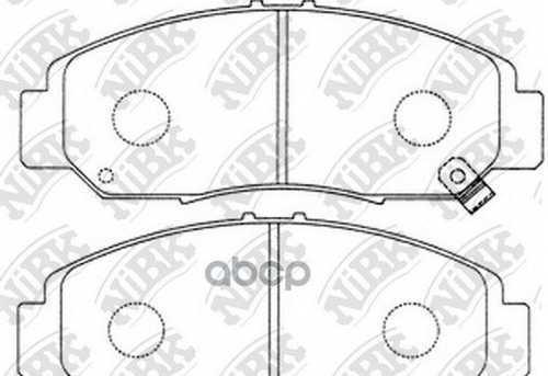 Колодки тормозные honda civic 01-05/FR-V 1.7-2