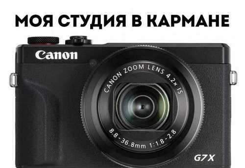 Фотоаппарат Canon PowerShot G7X Mark III