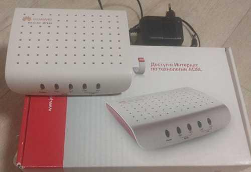 Модем adsl 2+ huawei SmartAX MT880 и зарядка