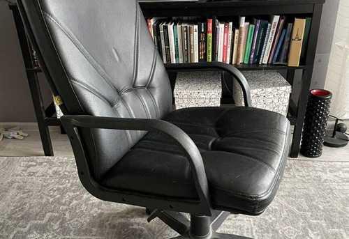 Офисное кресло руководителя бу кожаное