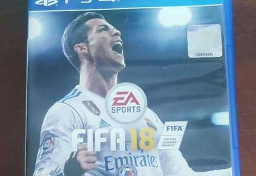 Диск ps4 FIFA 18