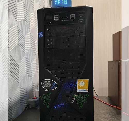 Игровой компьютер i7 980x 16gb ddr3 gtx 1050