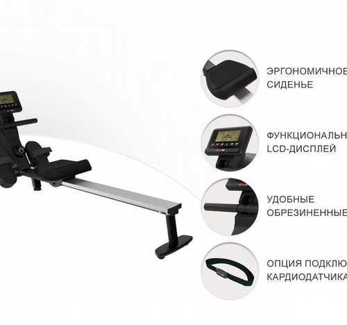 Гребной тренажер unix Fit Techno Rower 410