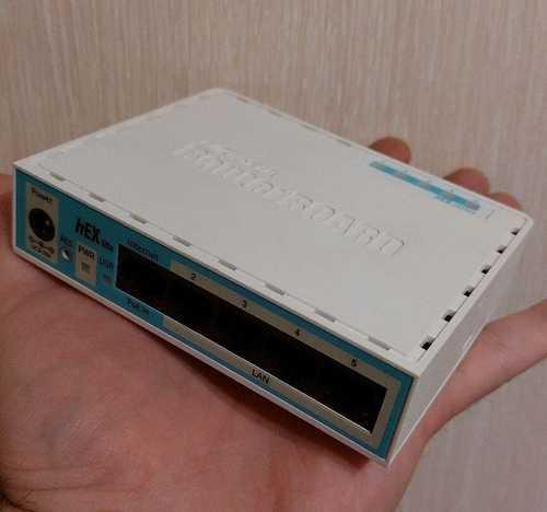 Mikrotik hex lite rb750r2