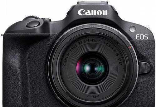 Фотоаппарат Canon EOS R100 Kit 18-45mm Новый