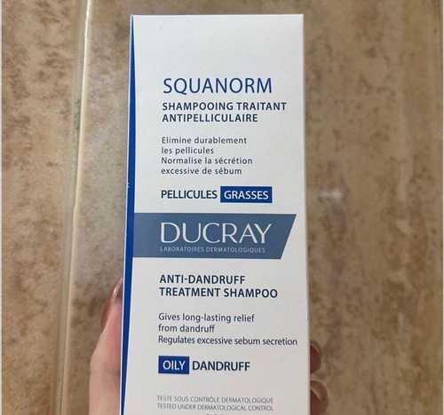 Шампунь Ducray squanorm от перхоти