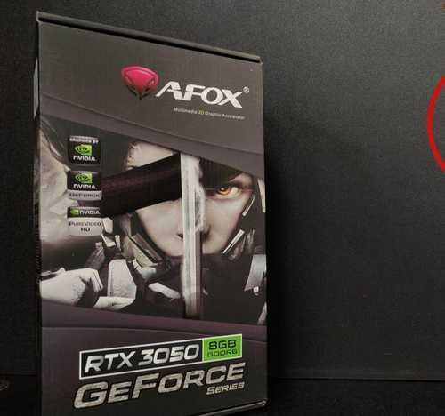 Afox RTX 3050 OC 8gb / Обмен/Гарантия