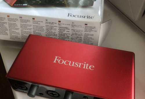 Звуковая карта focusrite scarlett 2i2 3rd gen