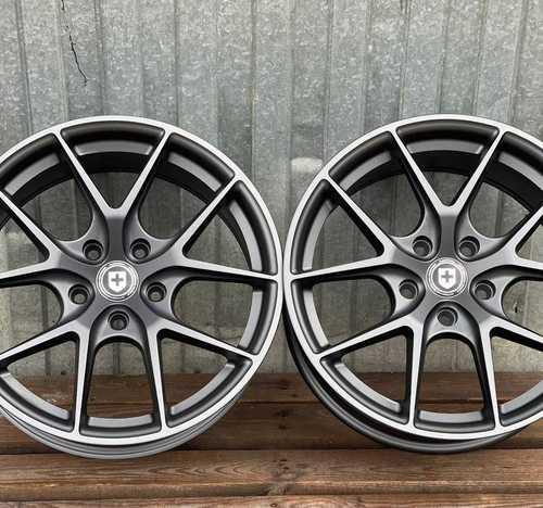 Диски HRE P101 R18 5x114,3 Графит