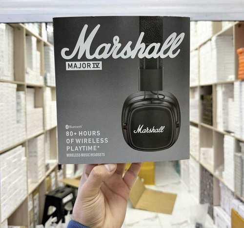 Наушники marshall major 4 черные