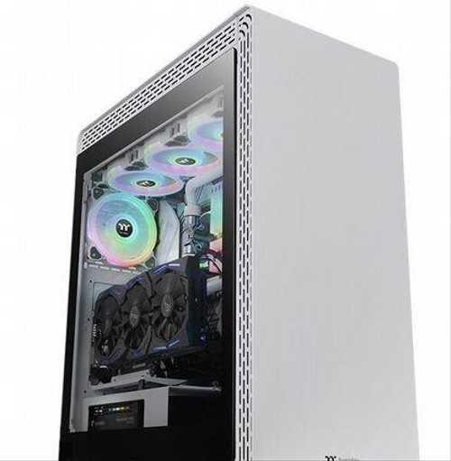 Корпус Thermaltake S500 TG белый без бп ATX 1x120m