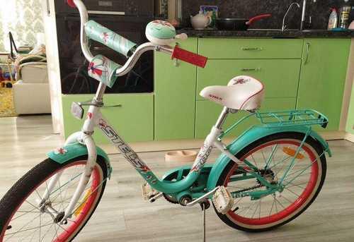 Велосипед подростковый 24 для девочки бу