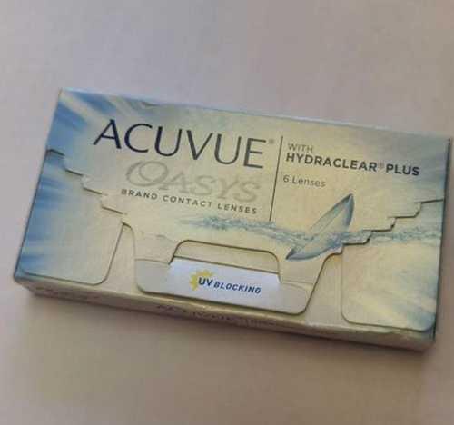 Контактные линзы acuvue oasys на 2 недели