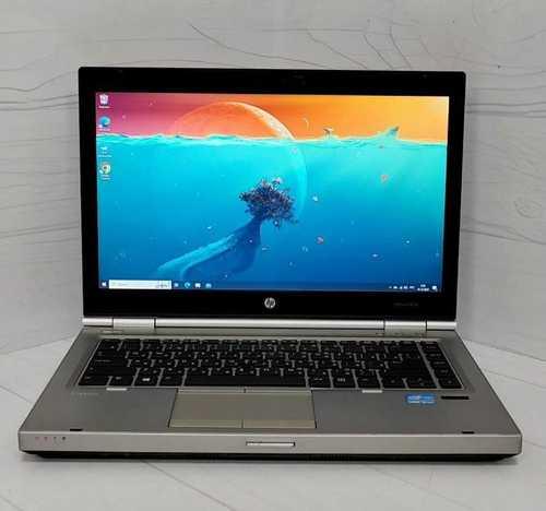 HP EliteBook Ноутбук i5 8gb HD14" для учебы работы