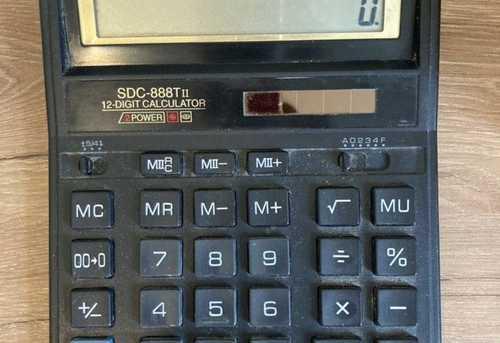 Калькулятор citizen SDC-888T рабочий