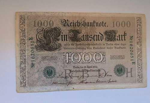 Банкноты Германия 1910-1929