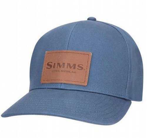 Кепка Simms Leather Patch Cap (Dark Moon)