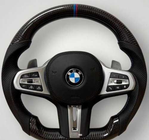 Карбоновый руль на BMW G30