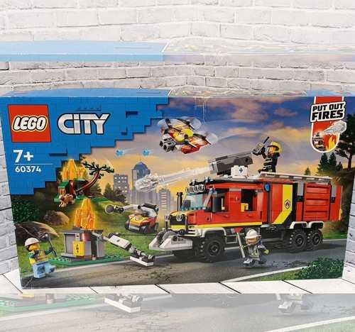 Конструктор lego City Fire Пожарная машина, 60374