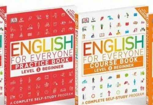 English for everyone beginner 1,2 учебник,тетрадь