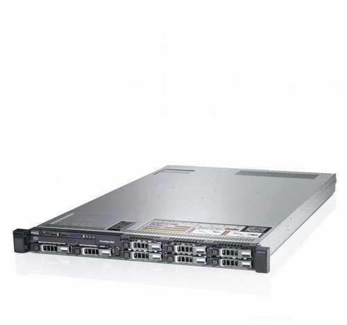 Dell PowerEdge R620 8xSFF / E5-2690 v2 x 2 / 16GB 14900R x 4 / H710p Mini 1GB / 750W x 2