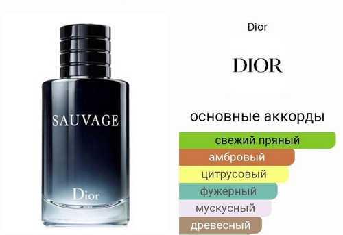 Christian Dior Sauvage туалет.вода распив