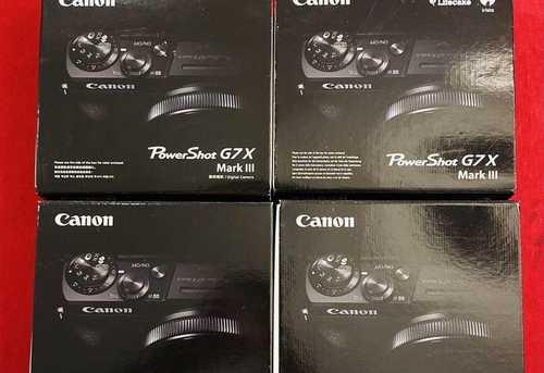Canon g7x mark iii новый в наличии