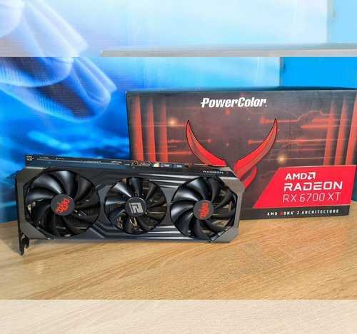 Видеокарта RX 6700 XT 12Гб Red Devil с гарантией