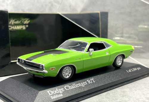 Редчайшая модель Dodge Challenger Minichamps 1:43