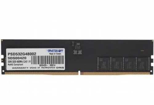 Patriot dimm DDR5 32Gb PSD532G48002 Signature 4800