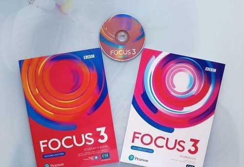 Focus 3 Second edition+CD новый комплект