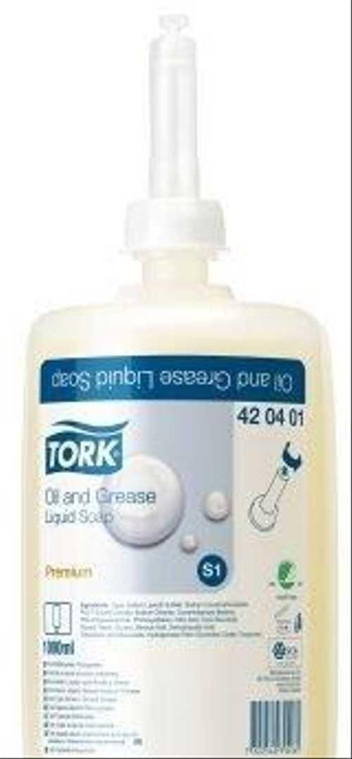 Мыло-очиститель жидкое Tork Premium, 1 л., арт. 42
