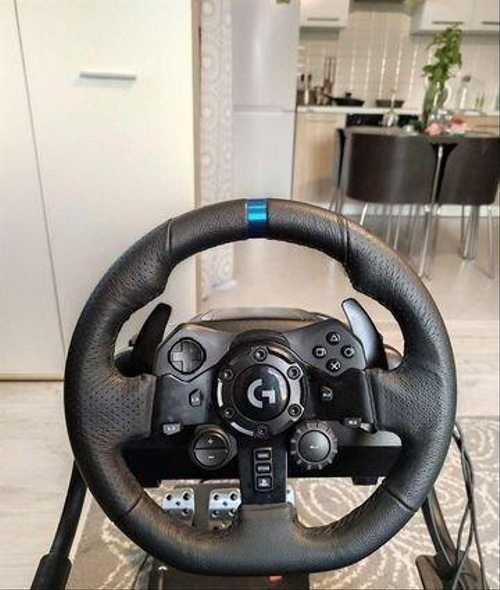 Настройка руля logitech g923 на ps4