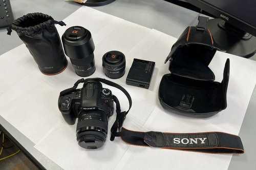 Sony Alpha dslr-A300 Kit