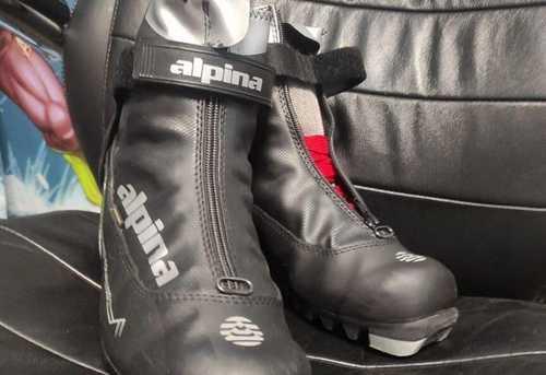 Лыжные ботинки коньковые alpina 40р