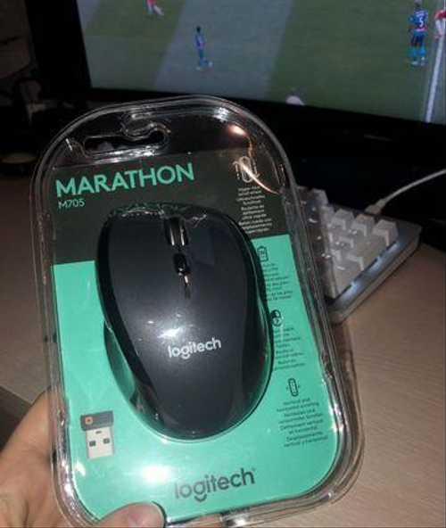 Беспроводная мышь logitech marathon m705 новая