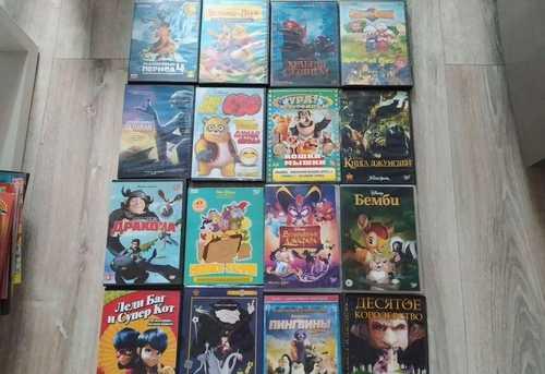 Диски DVD мультики Disney
