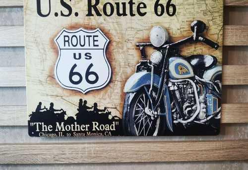 Декор на стену US Route 66