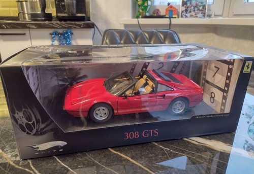 Ferrari 308 GTS 1/18 Hot Wheels Elite P9908