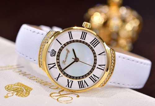Часы женские Romanoff 4814B1WL angel позолота