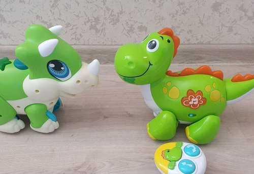 Динозаврик baby GO и динозаврик Junior Megasaur
